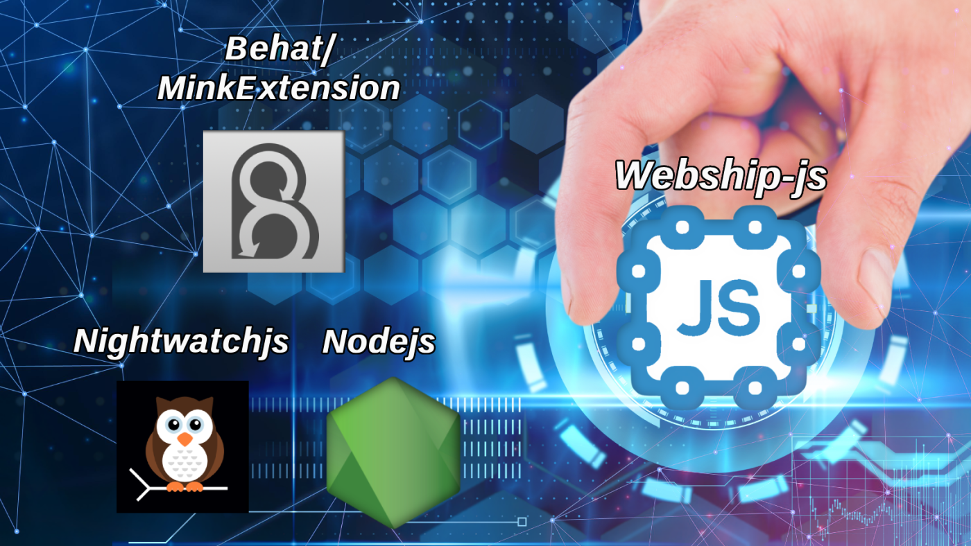Converted all PHP Mink's step definitions to Nodejs, packaged in ...